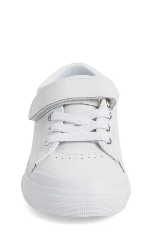 FOOTMATES Reese Sneaker - White Leather