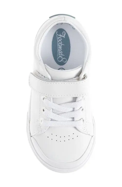 FOOTMATES Reese Sneaker - White Leather