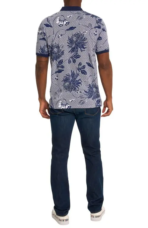 Robert Graham Basque Floral Polo