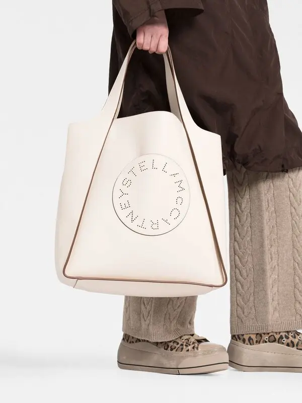 Stella McCartney Logo Square Tote Bag