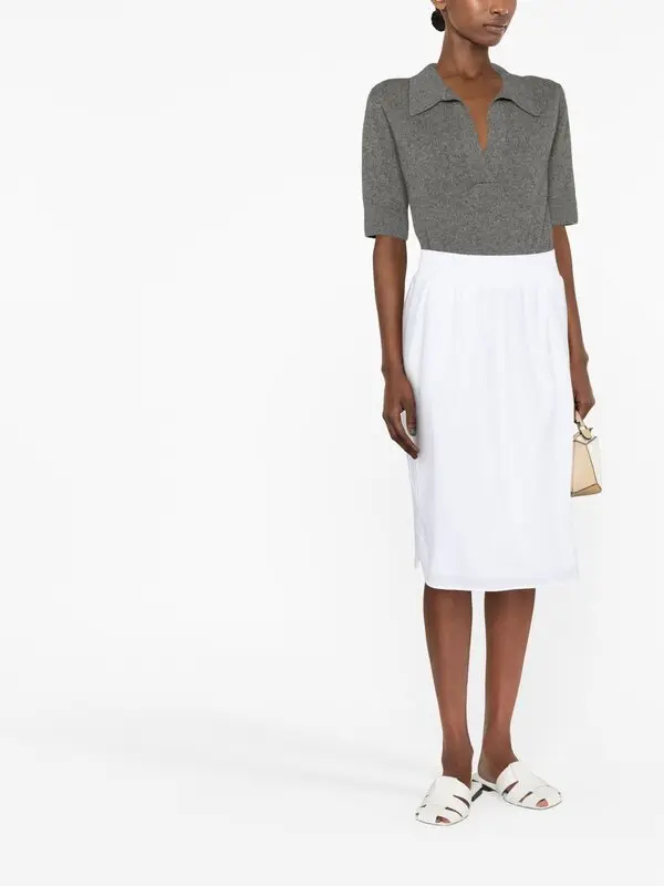 Fabiana Filippi Elasticated-waist Midi Skirt
