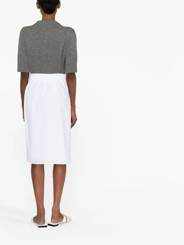 Fabiana Filippi Elasticated-waist Midi Skirt