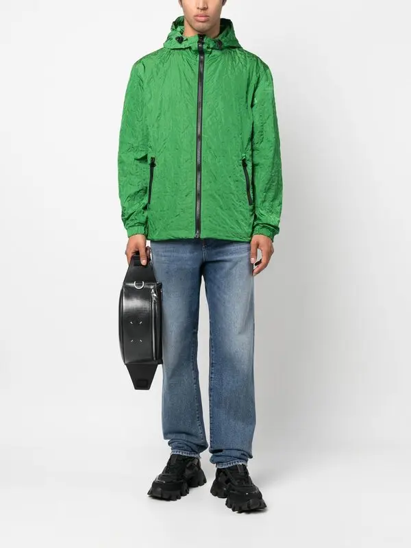 DIESEL® Crinkled-finish Windbreaker