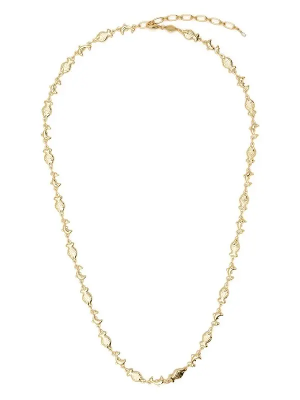 Anni Lu Cable-link Chain Necklace - Gold