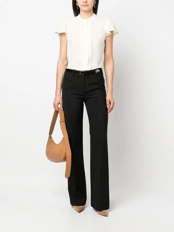 TWINSET Lace-trimmed Blouse
