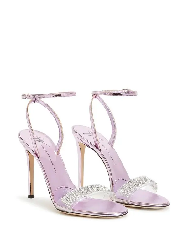 GIUSEPPE ZANOTTI Gem-detail High-heeled Sandals