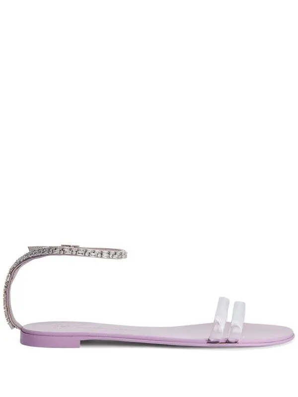 GIUSEPPE ZANOTTI Agathe Plexi Sandals
