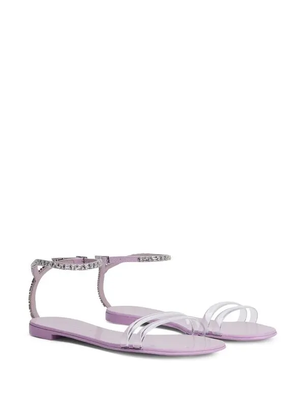 GIUSEPPE ZANOTTI Agathe Plexi Sandals