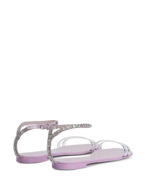 GIUSEPPE ZANOTTI Agathe Plexi Sandals
