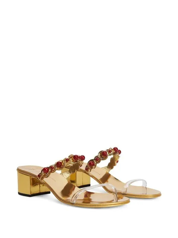 GIUSEPPE ZANOTTI 40mm Marguerithe Sandals