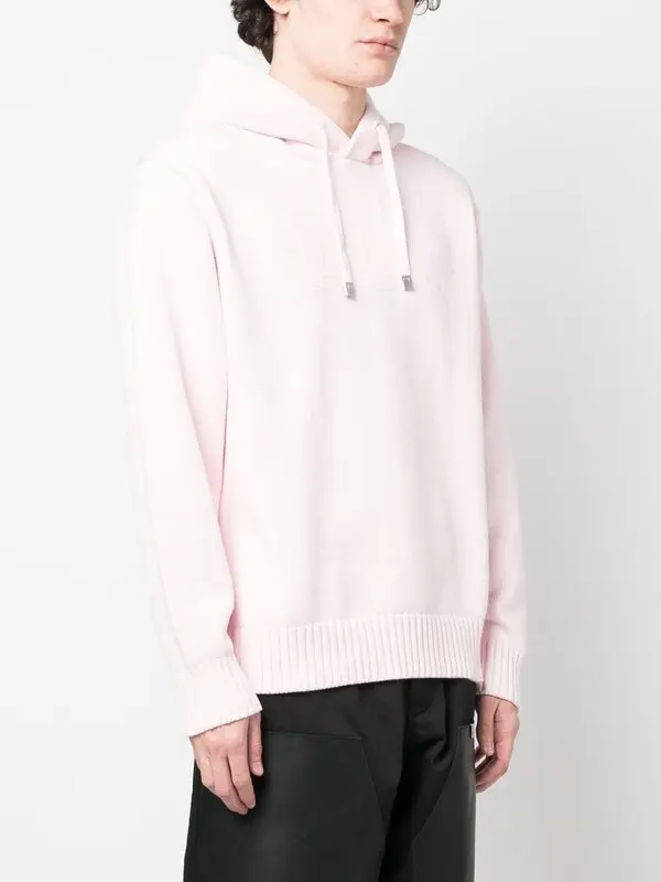 1017 Alyx 9sm Logo-print Knitted Hoodie