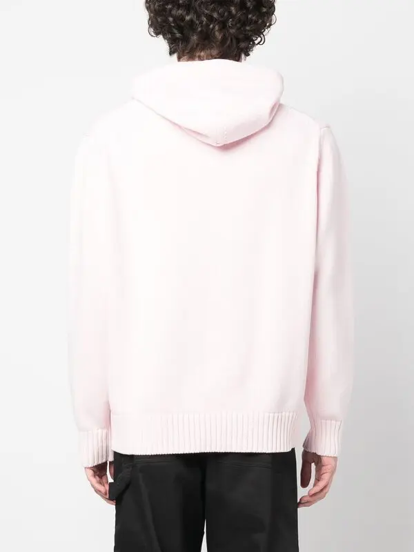 1017 Alyx 9sm Logo-print Knitted Hoodie