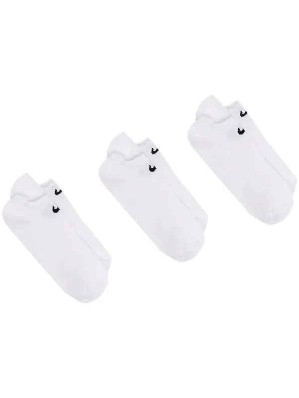 Nike Pack Of Three No-show Socks - White