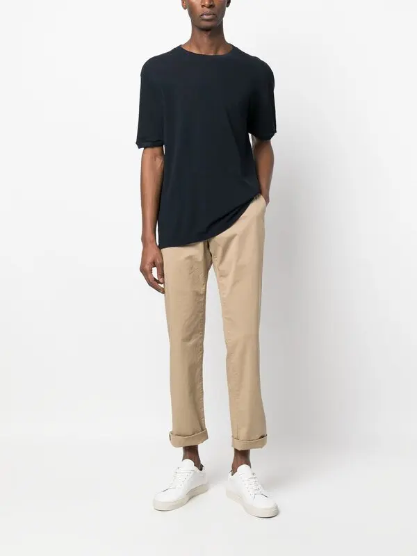 ZANONE Crew Neck Short-sleeved T-shirt