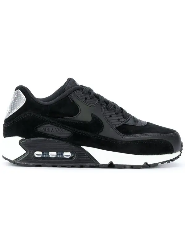 Nike Air Max 90 Premium Rebel Skulls Sneakers - Black