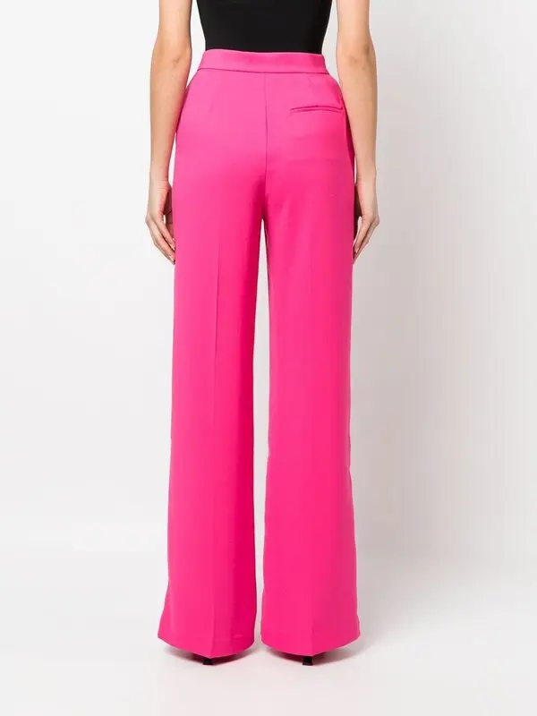 Andamane High-waisted Tailored Trousers - Pink