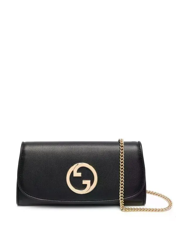 Gucci Blondie Chain-link Wallet - Black