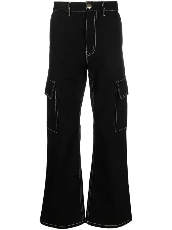 Marni Flared Cotton Chinos