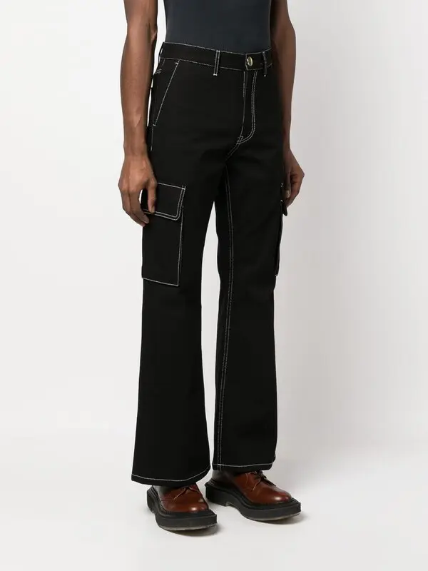 Marni Flared Cotton Chinos