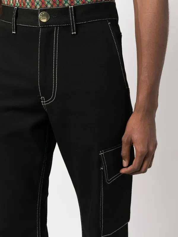 Marni Flared Cotton Chinos