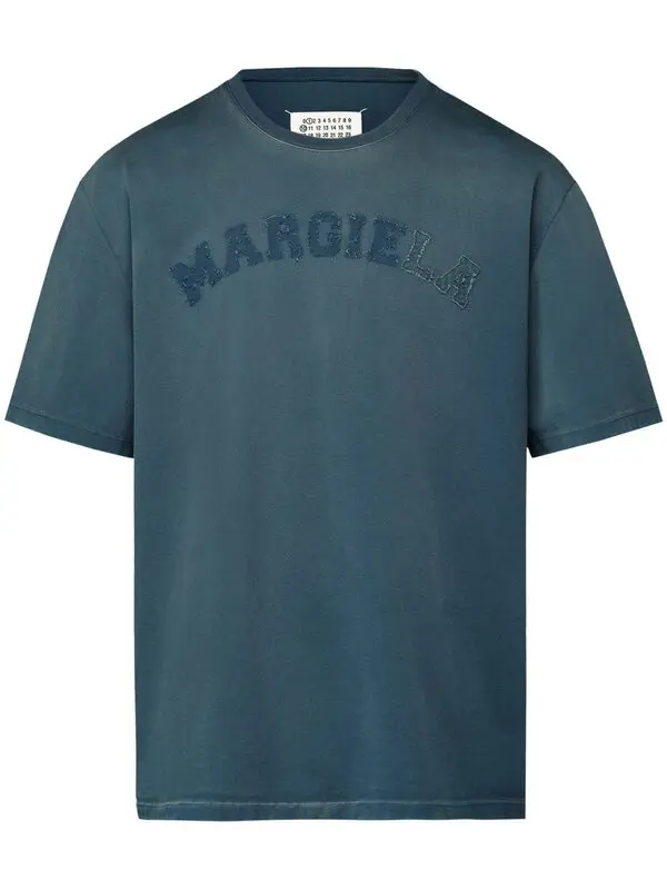 MAISON MARGIELA Logo-appliqué Jersey T-shirt