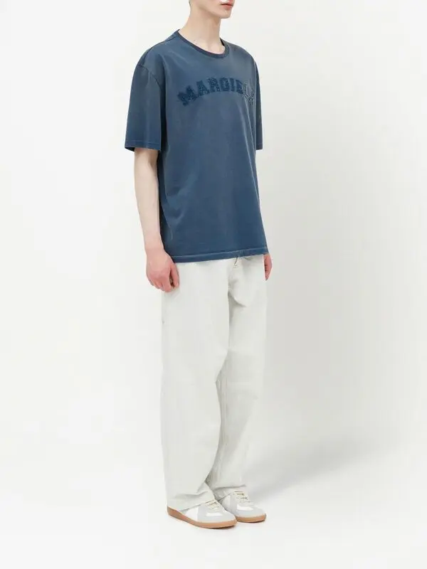 MAISON MARGIELA Logo-appliqué Jersey T-shirt