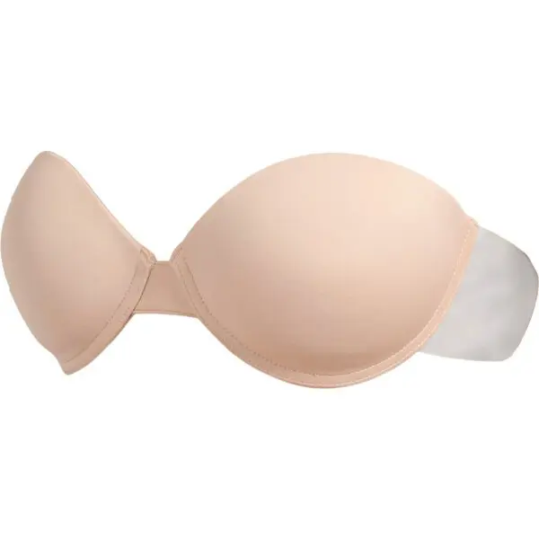 Fashion Forms Go Bare Ultimate Boost Backless Strapless Reusable Adhesive Underwire Bra - Nude
