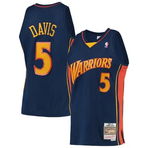 Mitchell & Ness Baron Davis Golden State Warriors 2006/07 Hardwood Classics Swingman Jersey