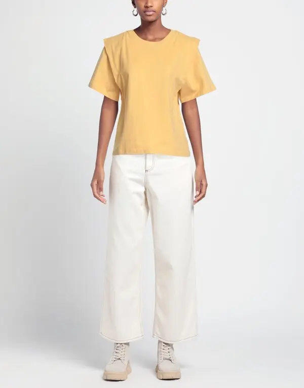Isabel Marant Étoile Basic Tee - Yellow