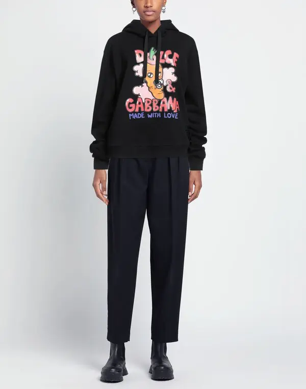 Dolce & Gabbana Hooded Sweatshirt With Graphic Print