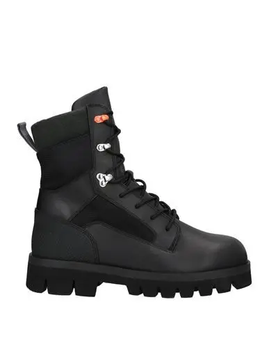 Heron Preston Leather Ankle Boots - Black