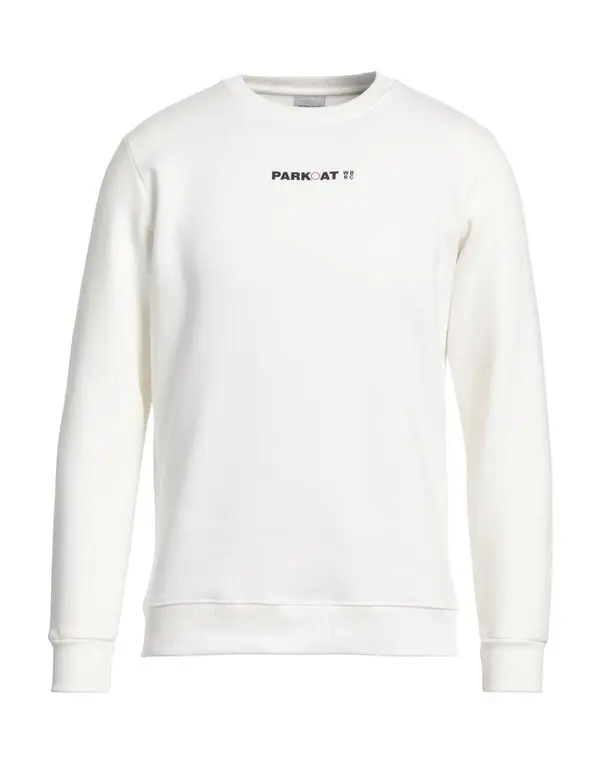 PARKOAT Solid Color Fleece Sweatshirt