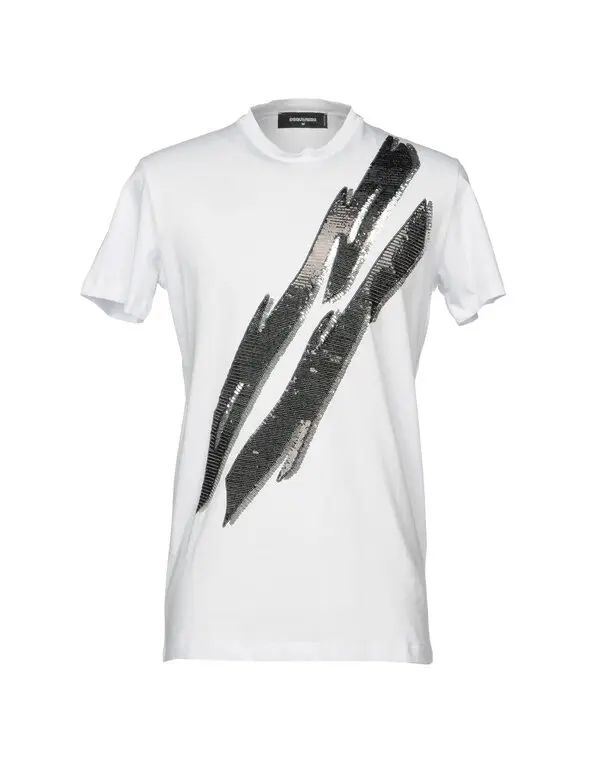 Dsquared2 T-shirt Size Cotton, Polyester - White