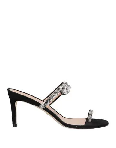 STUART WEITZMAN Thong Sandals - Black