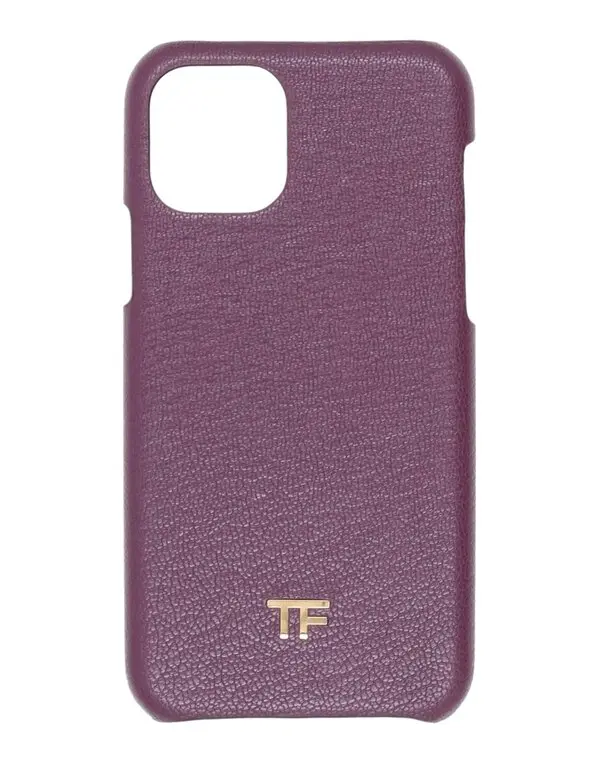 TOM FORD Covers & Cases Goat Skin, Brass - Purple