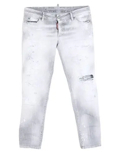 Dsquared2 Light Cotton-elastane Jeans - Light Grey