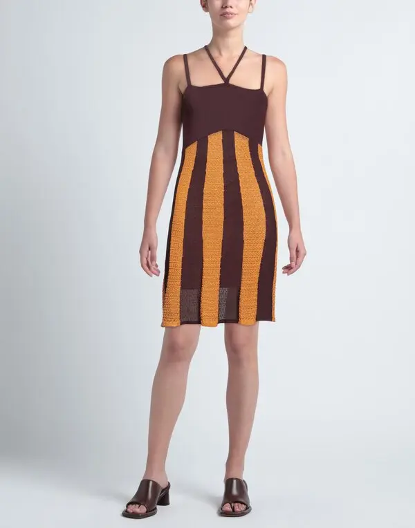 SIMONA CORSELLINI Mini Dress - Brown