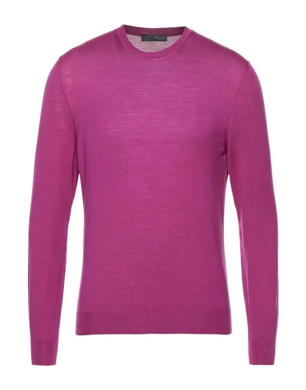 DRUMOHR Solid Wool Crewneck Sweater