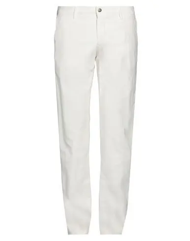 Incotex Pants Size Cotton, Elastane - White