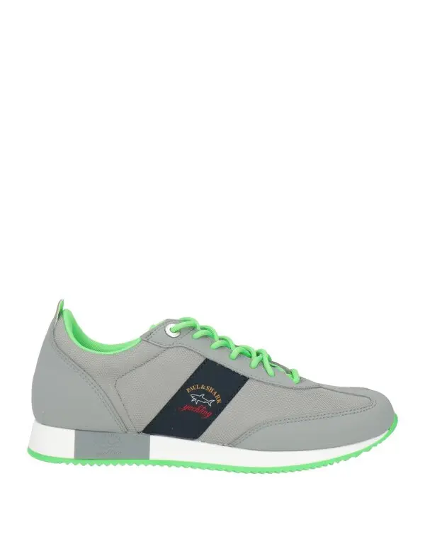 Paul & Shark Sneakers Size Bovine Leather, Polyester