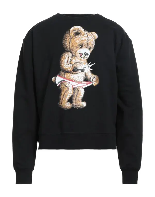 DOMREBEL Printed French Terry Sweatshirt - Black