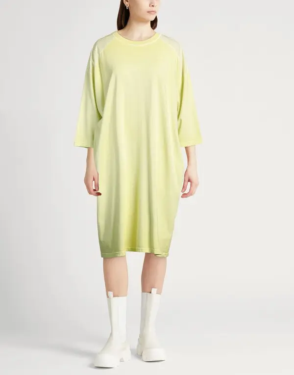 ROBERTO COLLINA Midi T-shirt Dress - Green