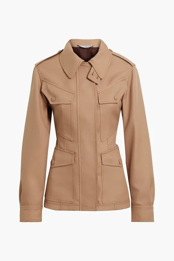 Stella McCartney Ava Twill Jacket - Light Brown