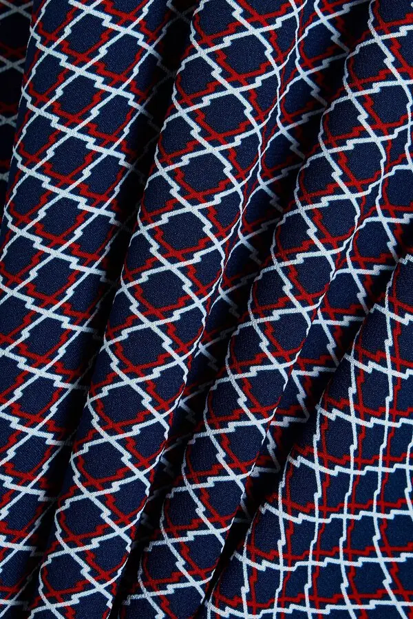 Kenzo Printed Georgette Dress