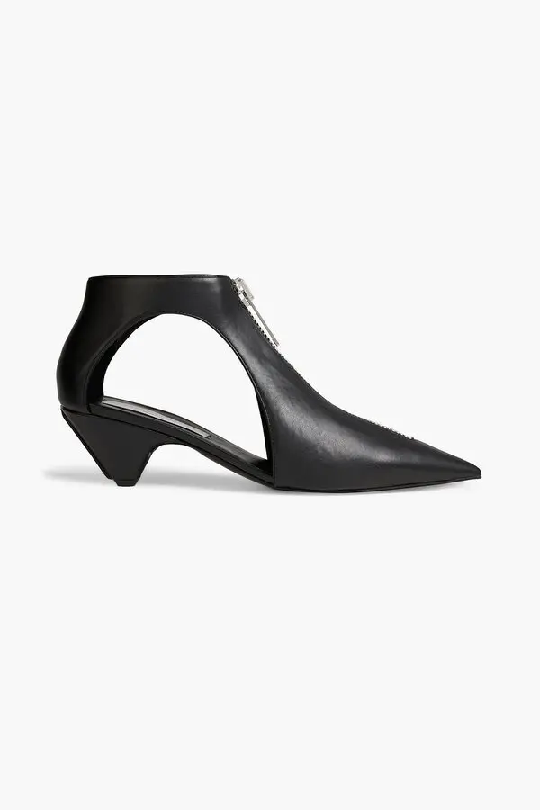 Stella McCartney Zipit Cutout Ankle Boots