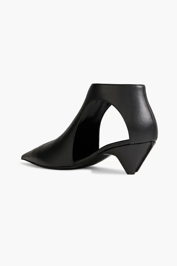 Stella McCartney Zipit Cutout Ankle Boots