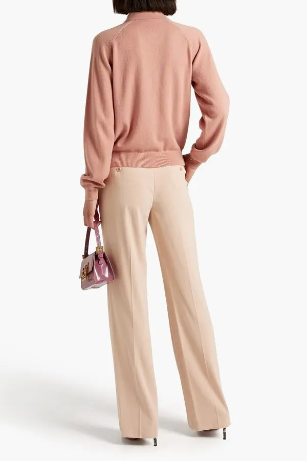Co Cashmere Polo Sweater