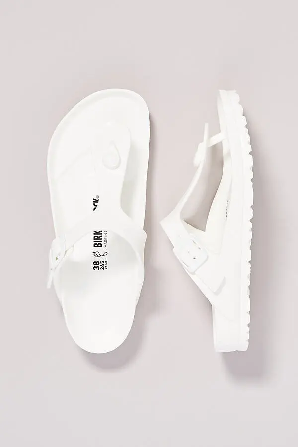 Birkenstock Gizeh Eva White White Birkenstock Waterproof Sandals
