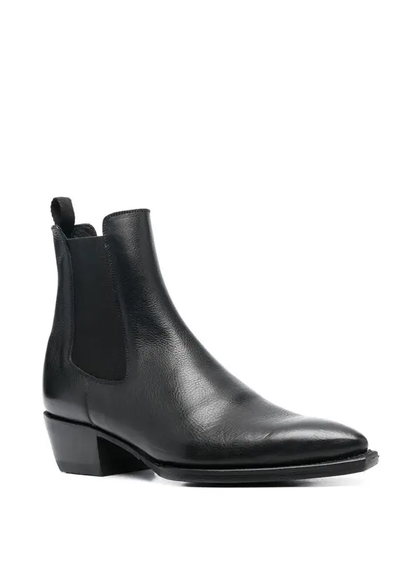 PAUL WARMER Pointed-toe Chelsea Boots