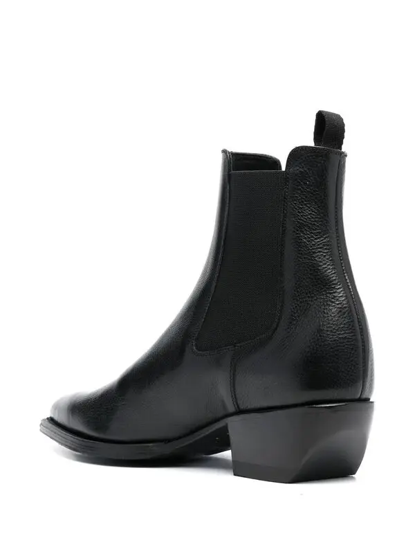 PAUL WARMER Pointed-toe Chelsea Boots